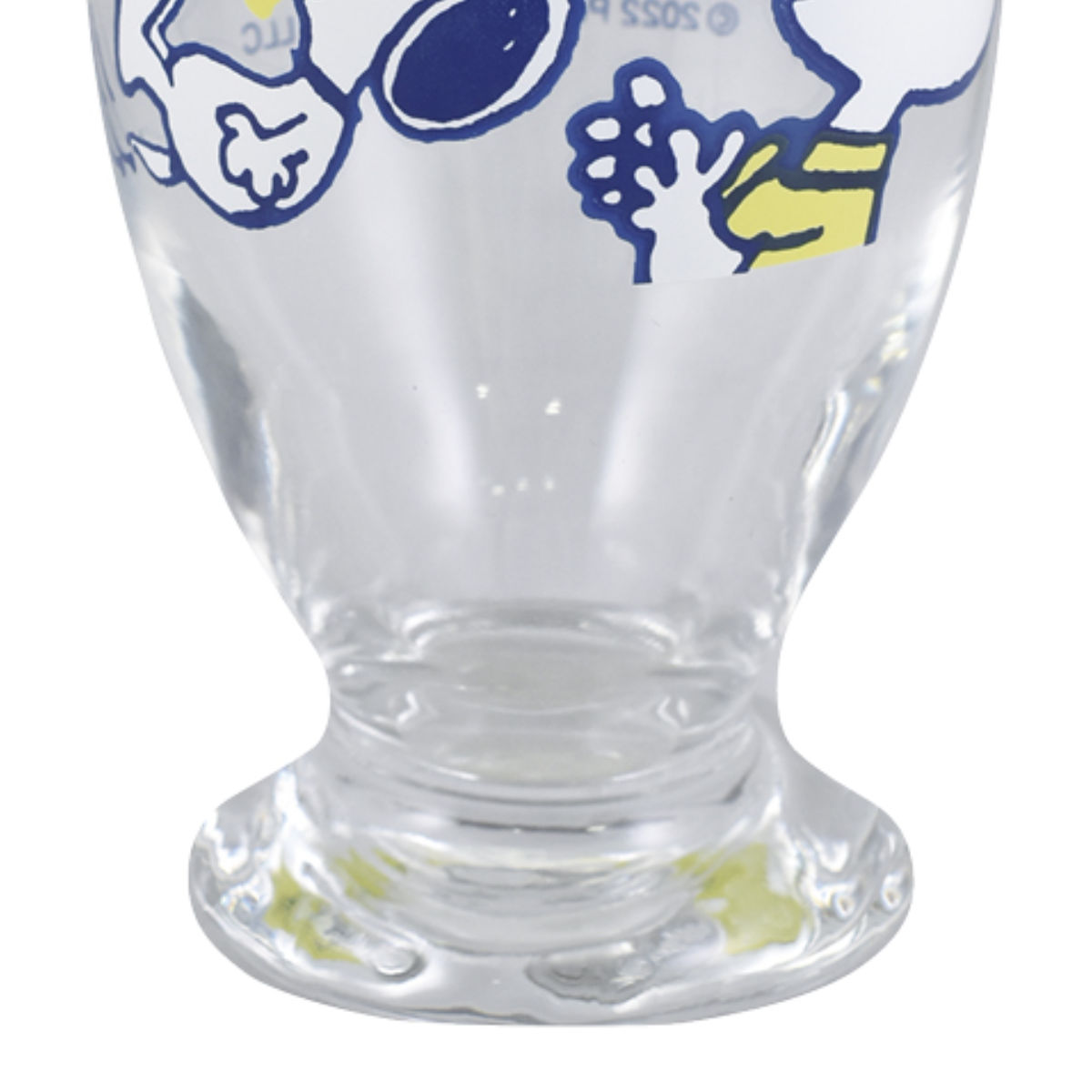 dショッピング |ステムグラス 340ml スヌーピー PEANUTS スマイル ガラス （ グラス 脚付き 脚付きグラス コップ ガラス製 食器 ガラス食器 麦茶 ジュース お酒 ...