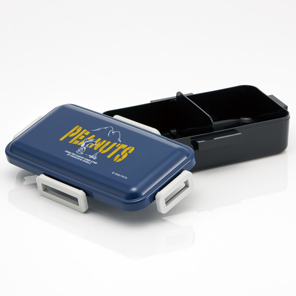 dショッピング |お弁当箱 1段 830ml ふわっと PEANUTS スヌーピー キャンプ （ SNOOPY 弁当箱 レンジ対応 食洗機対応 一段 大容量 男子 弁当 お弁当 レンジOK ...