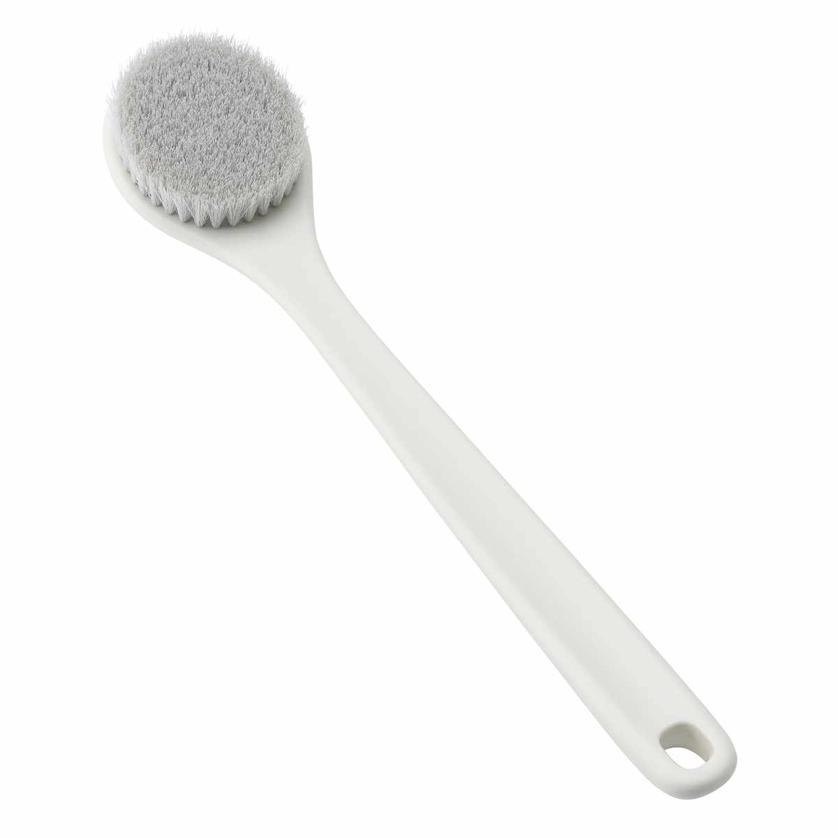 dショッピング |marna マーナ ボディブラシ かため やわらかめ B714 B713 （ 背中 ボディーブラシ 背中ケア 抗菌 体洗い バス用品 背中ブラシ ボディタオル 硬め カーブ ...