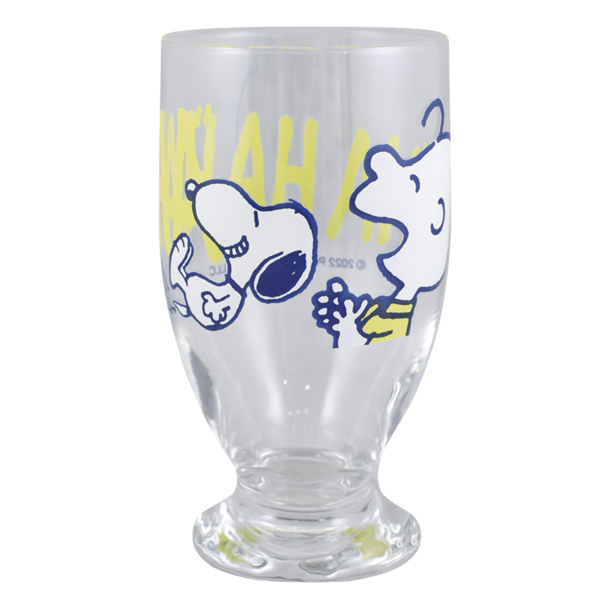 dショッピング |ステムグラス 340ml スヌーピー PEANUTS スマイル ガラス （ グラス 脚付き 脚付きグラス コップ ガラス製 食器 ガラス食器 麦茶 ジュース お酒 ...